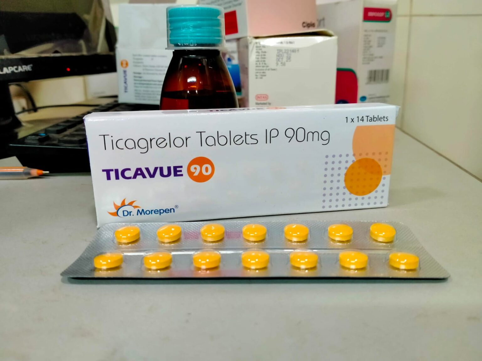 Ticavue 90 Mg (Ticagrelor Tablet) - Angel Pharmaceutical