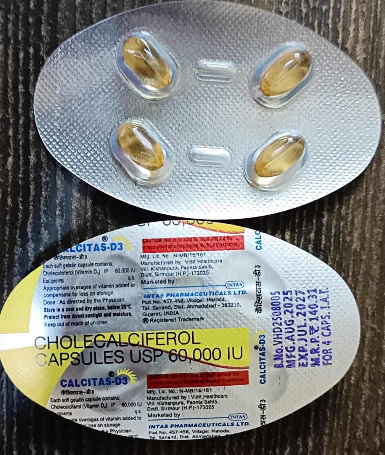 Calcitas-D3 - Angel Pharmaceutical